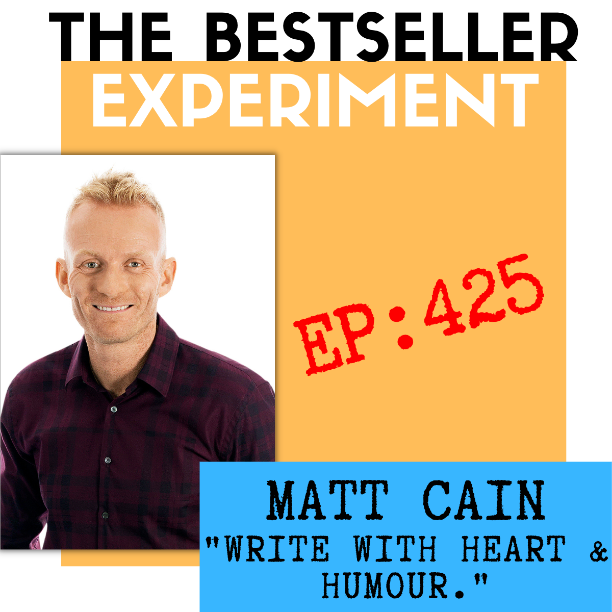 Matt Cain on the Bestseller Experiment – Mark Stay Writes