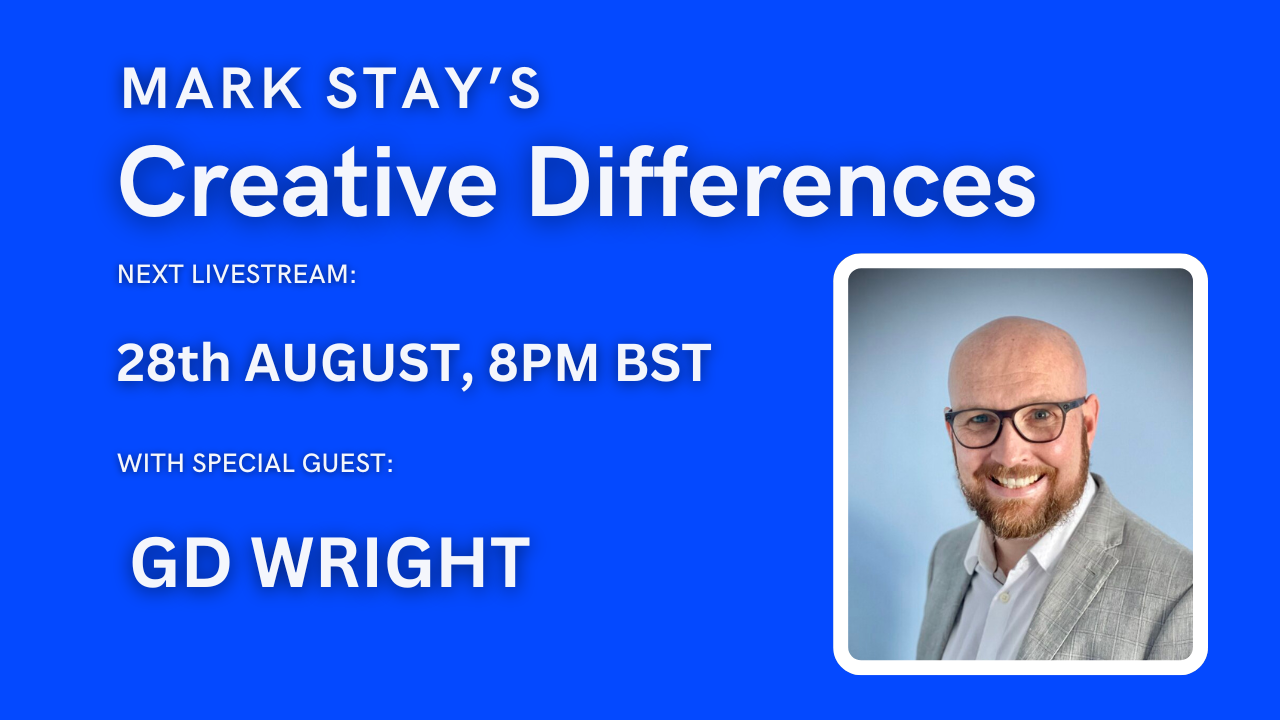 GD Wright LIVE tonight, 28th August 2025 – Mark Stay Writes