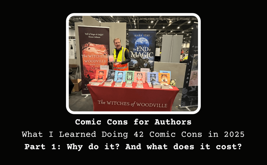 What I Learned Doing 42 Comic Cons in 2025 (part one) – Mark Stay Writes